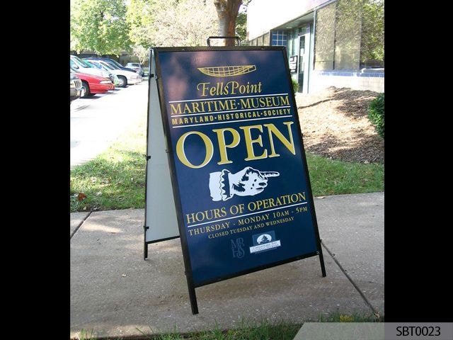 A-Frame Signs | Signs By Tomorrow | Custom A-Frame & Sandwich Board ...