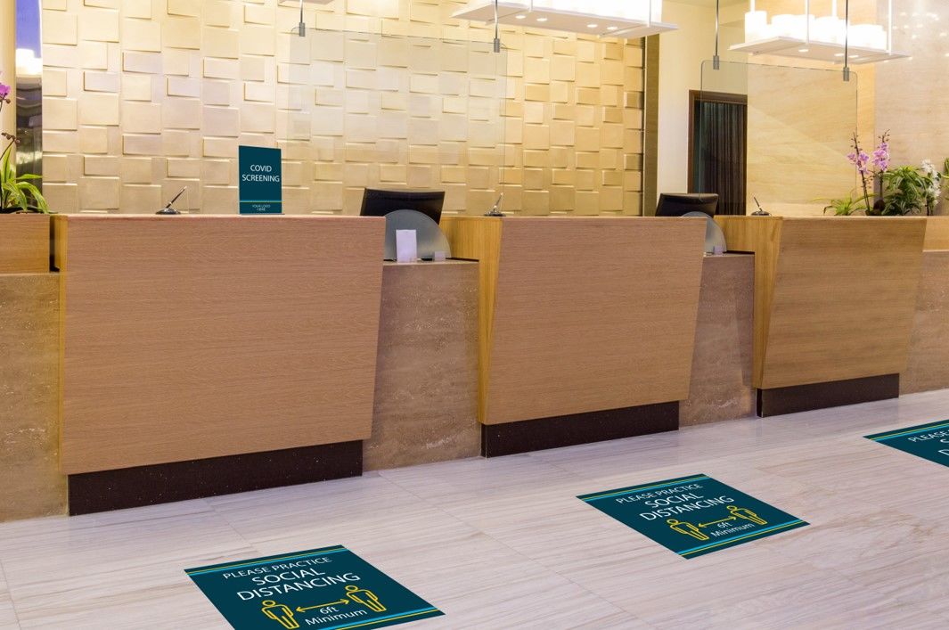 Custom Social Distancing Signs | Signs By Tomorrow Rockville MD ...