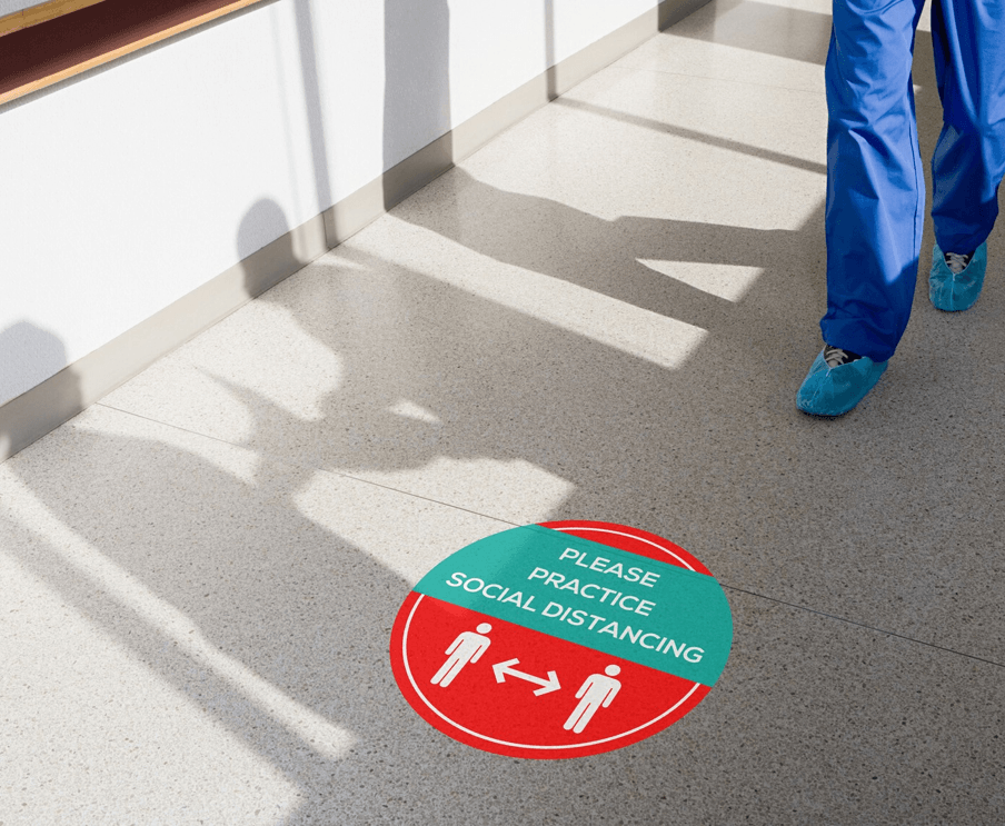 Custom Social Distancing Signs | Signs By Tomorrow Rockville MD ...