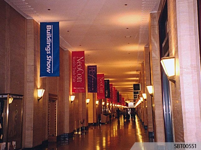 Custom Indoor Pole Banners | Signs By Tomorrow of Portland | Silk ...