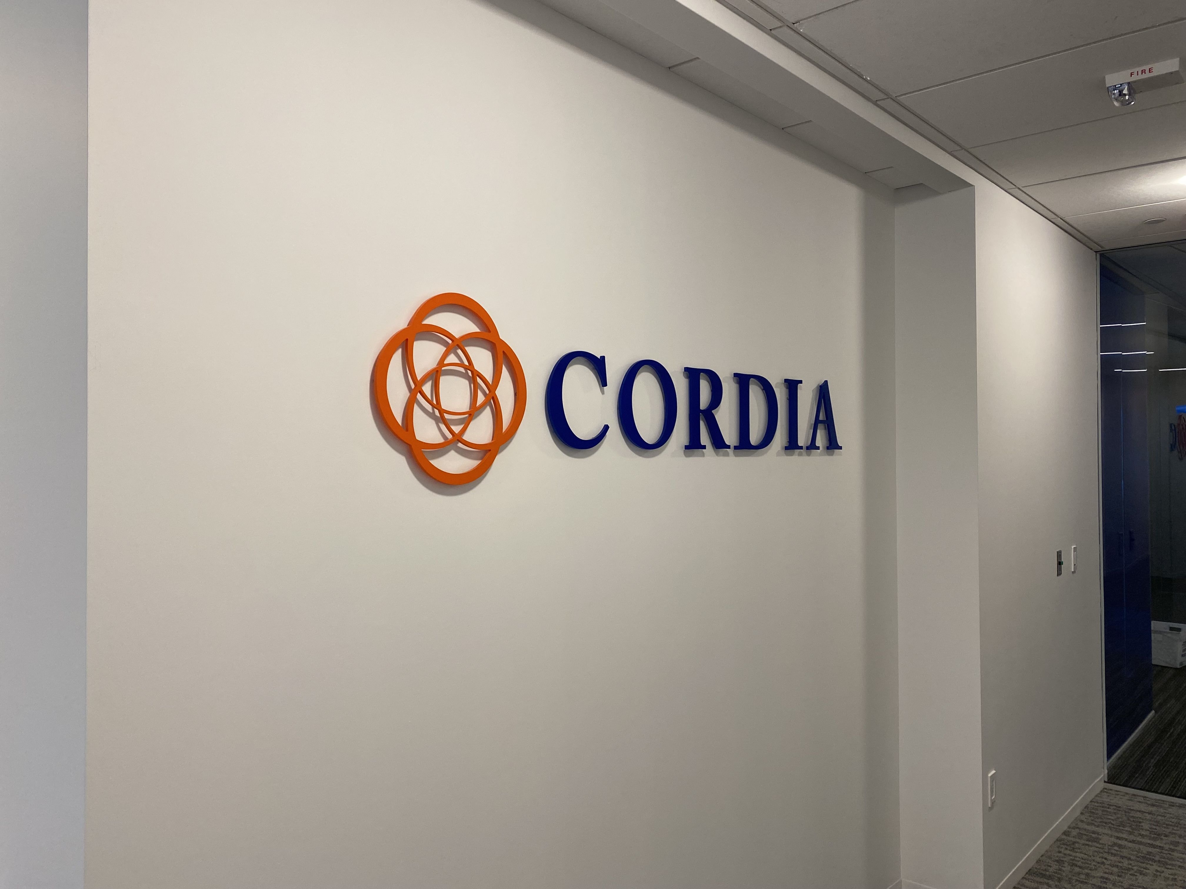 Lobby Logos | Maryland Custom Sign Company | Architectural Signage