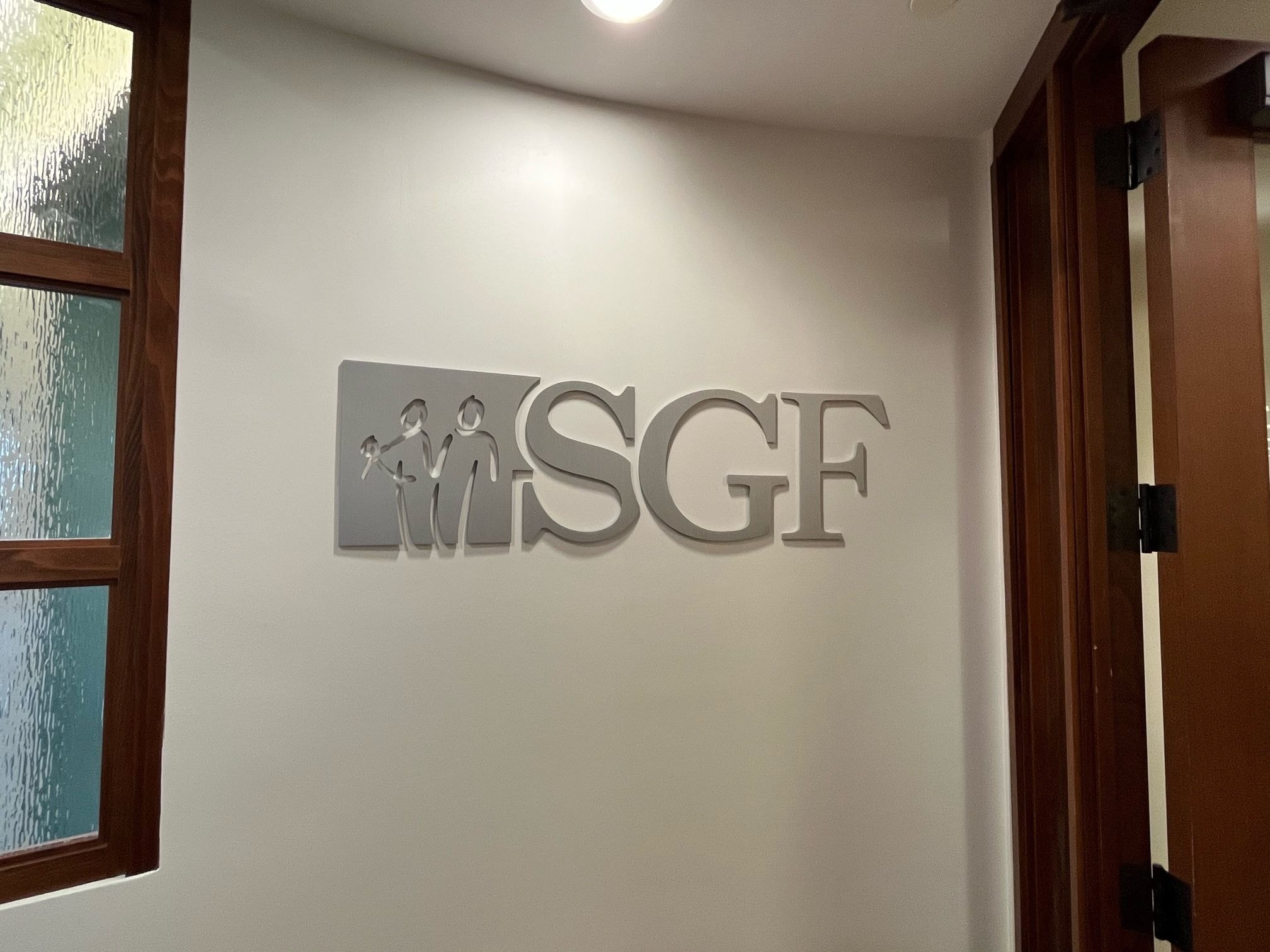 Lobby Logos | Maryland Custom Sign Company | Architectural Signage