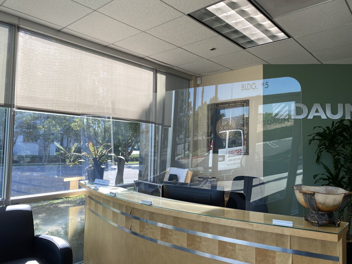 Custom Sanitation Barrier Design and Installation Service