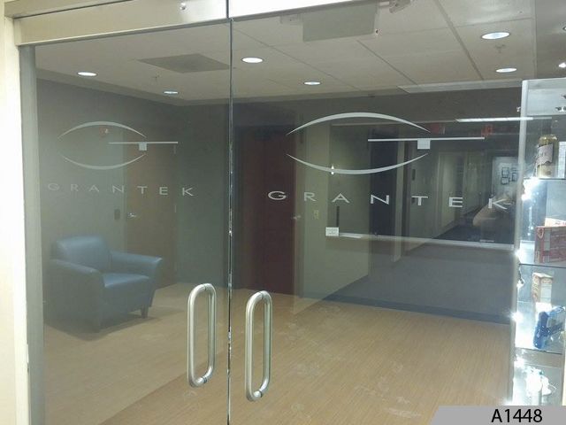 Etched Glass Vinyl - Frosted Vinyl - Privacy Window Film - Decorative ...