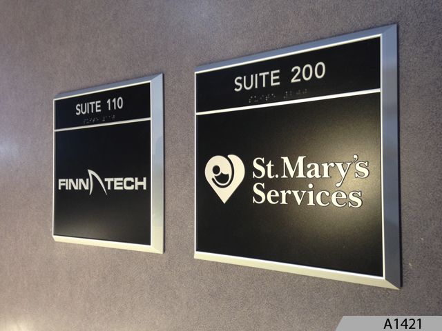 ADA and Tenant Sign Frame Systems | Northern Illinois