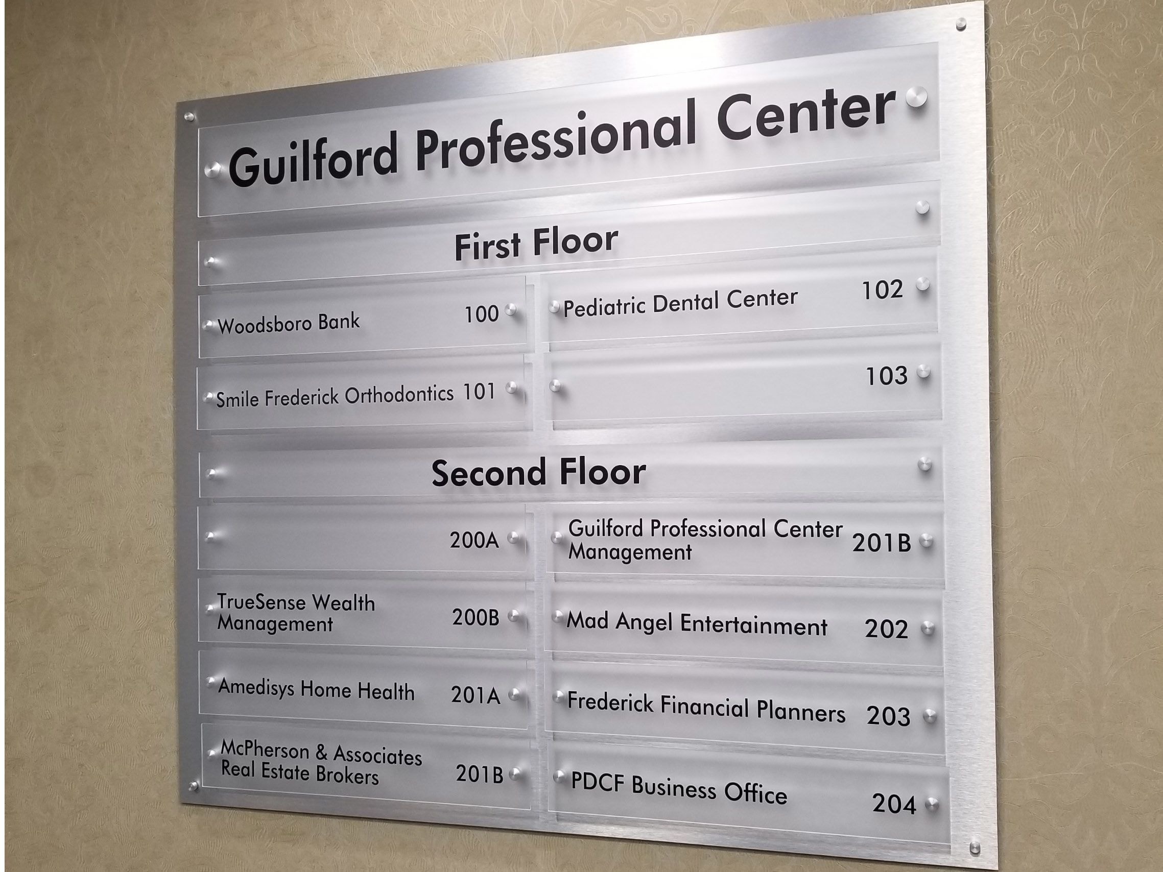 Exterior Office Building Directory Signs Business Directory Signs